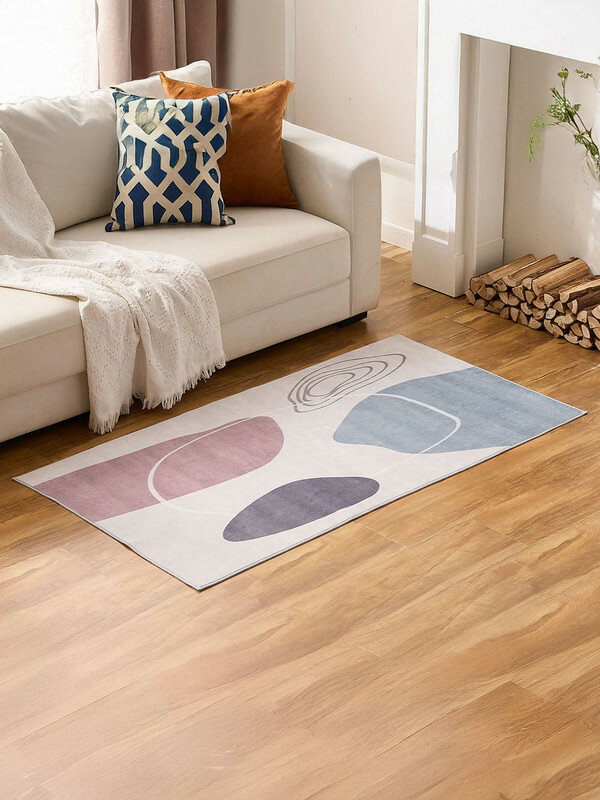 Ковер Оливер прямоугольный, короткий ворс, 120х170 см, разноцветный