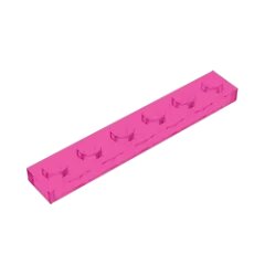 Пластина Gobricks GDS-505 1x6, Розовый, Цвет: 111
