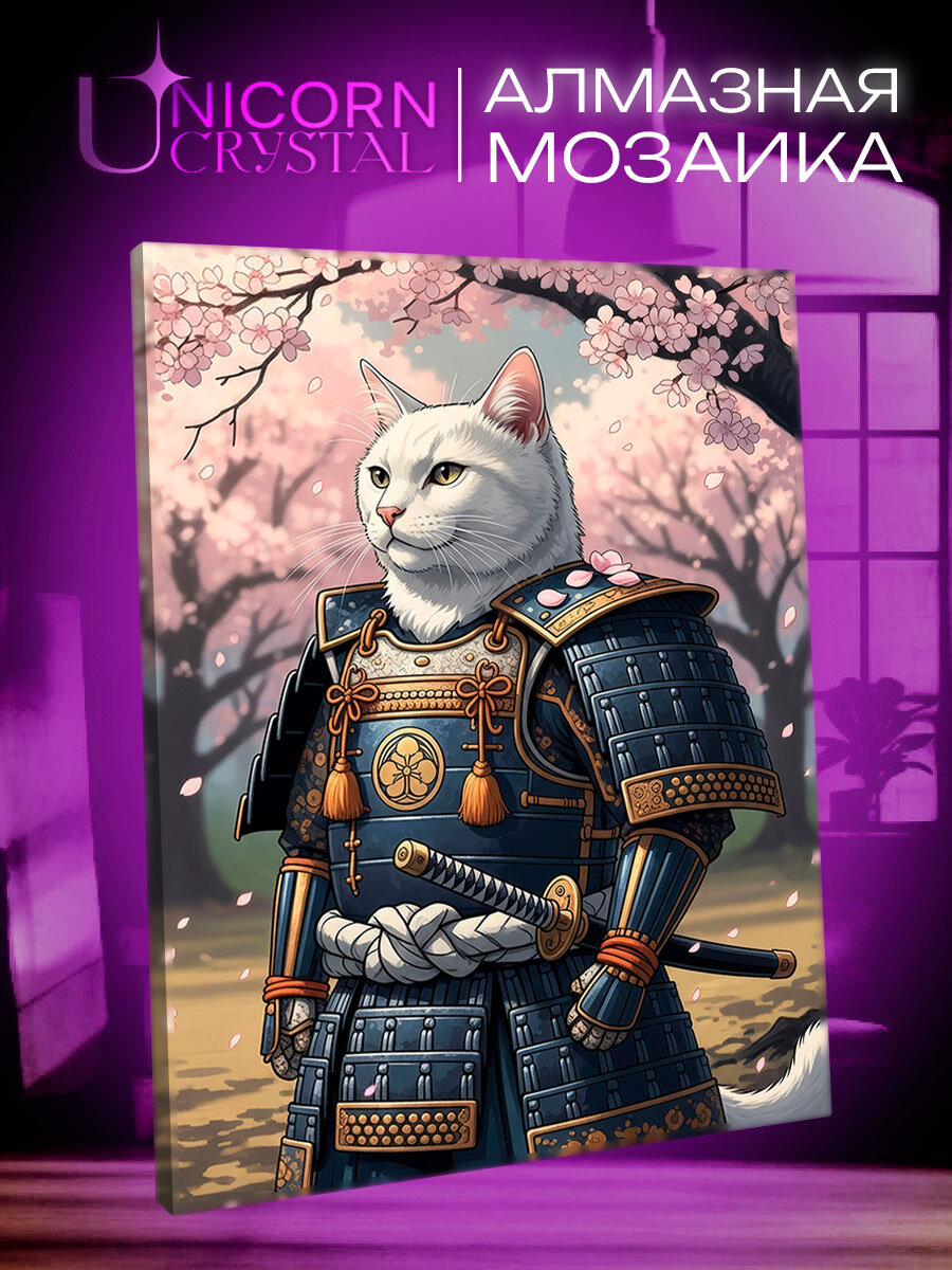 Алмазная мозаика Кот