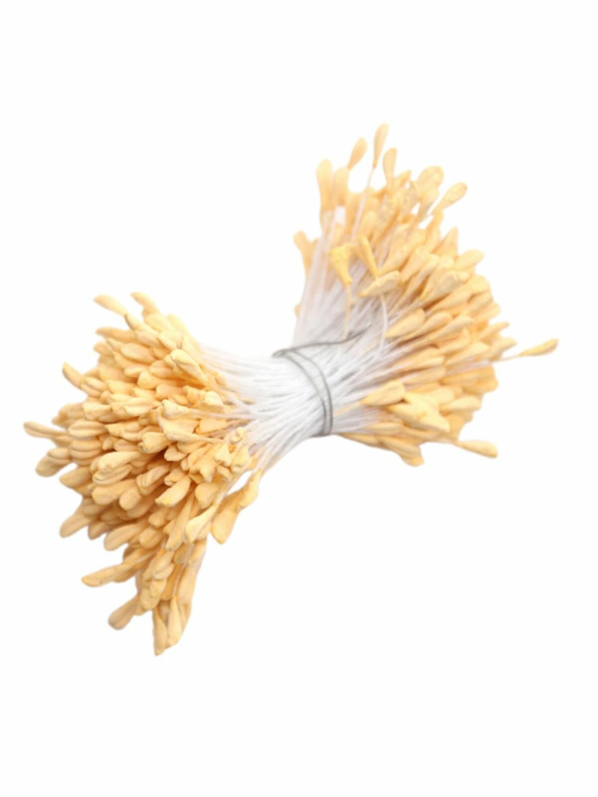 Набор для шитья одежды, Сделай сам, имитируя цветочное сердце, тычинки, сердцевину цветка, материал для цветка-желтый