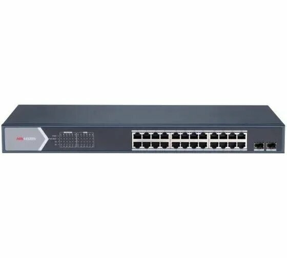 Коммутатор Hikvision DS-3E1526P-SI 1Гбит/с 2SFP 24PoE+ 370W управляемый