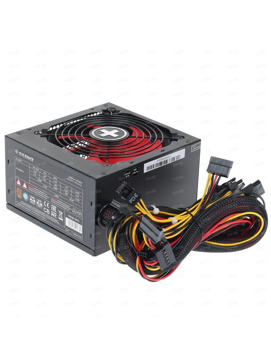 Gaming series XN215 XP550R10 черный 550 Вт, 80+ Bronze