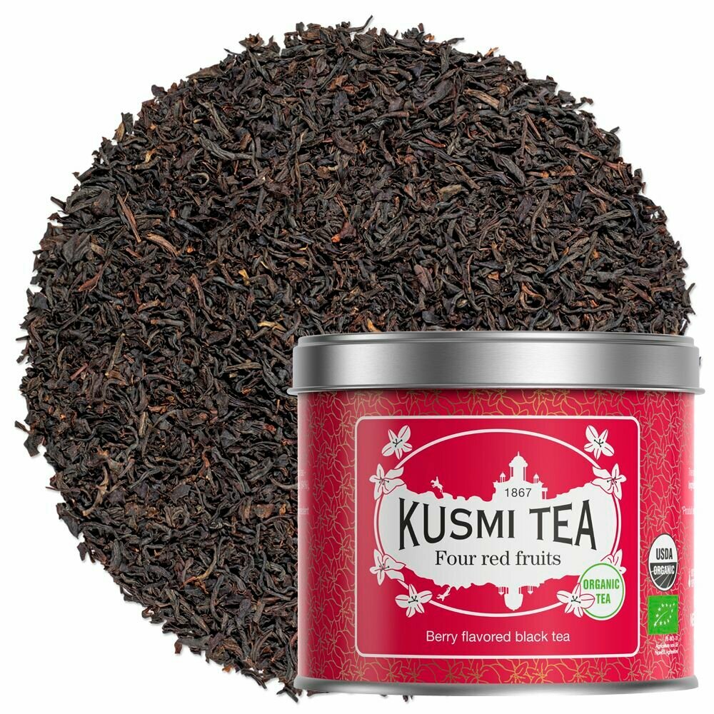 Чёрный чай c красными ягодами FOUR RED FRUITS ORGANIC