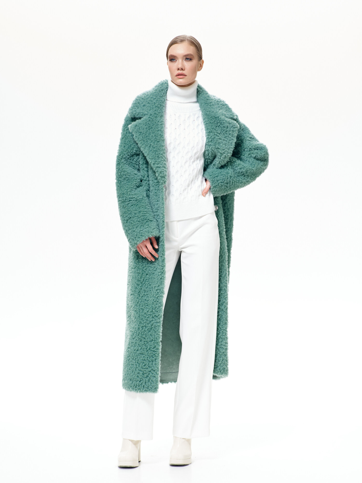 Шуба чебурашка