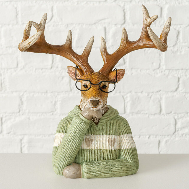 Декоративная фигурка Олень Дэнсер 25 см, Boltze, 2024771-2