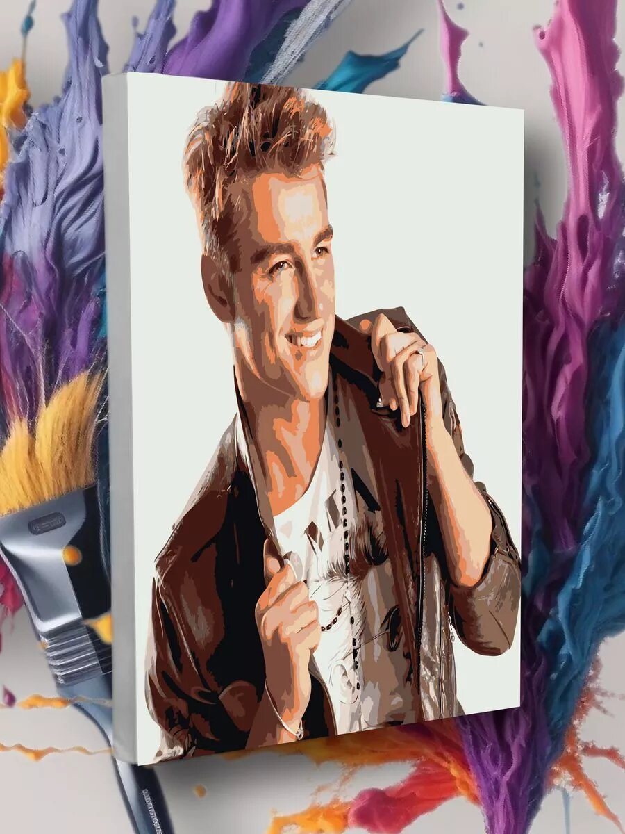 Картина по номерам Алексей-Воробьёв