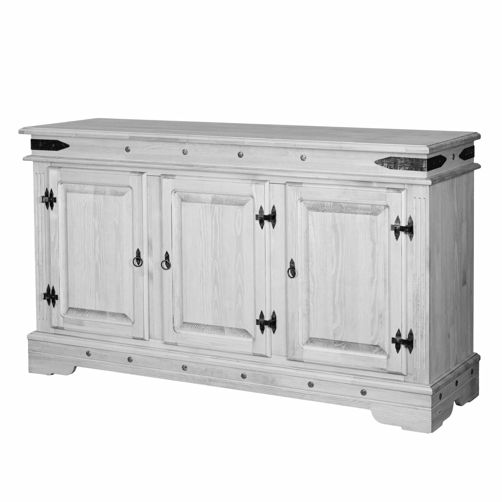 Комод Викинг 01 из массива сосны (белый)