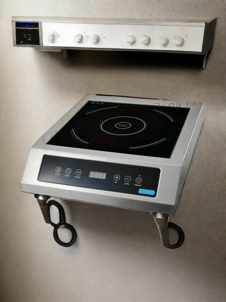 Индукционная настольная плита Плита индукционная Iplate Alina, темно-серый