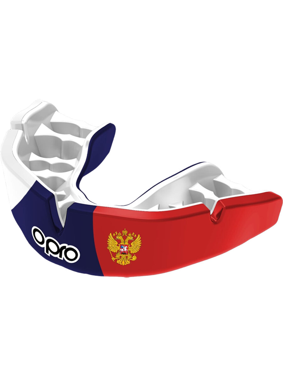Боксерская капа Opro Instant Custom-Fit Russia оригинал из Великобритании