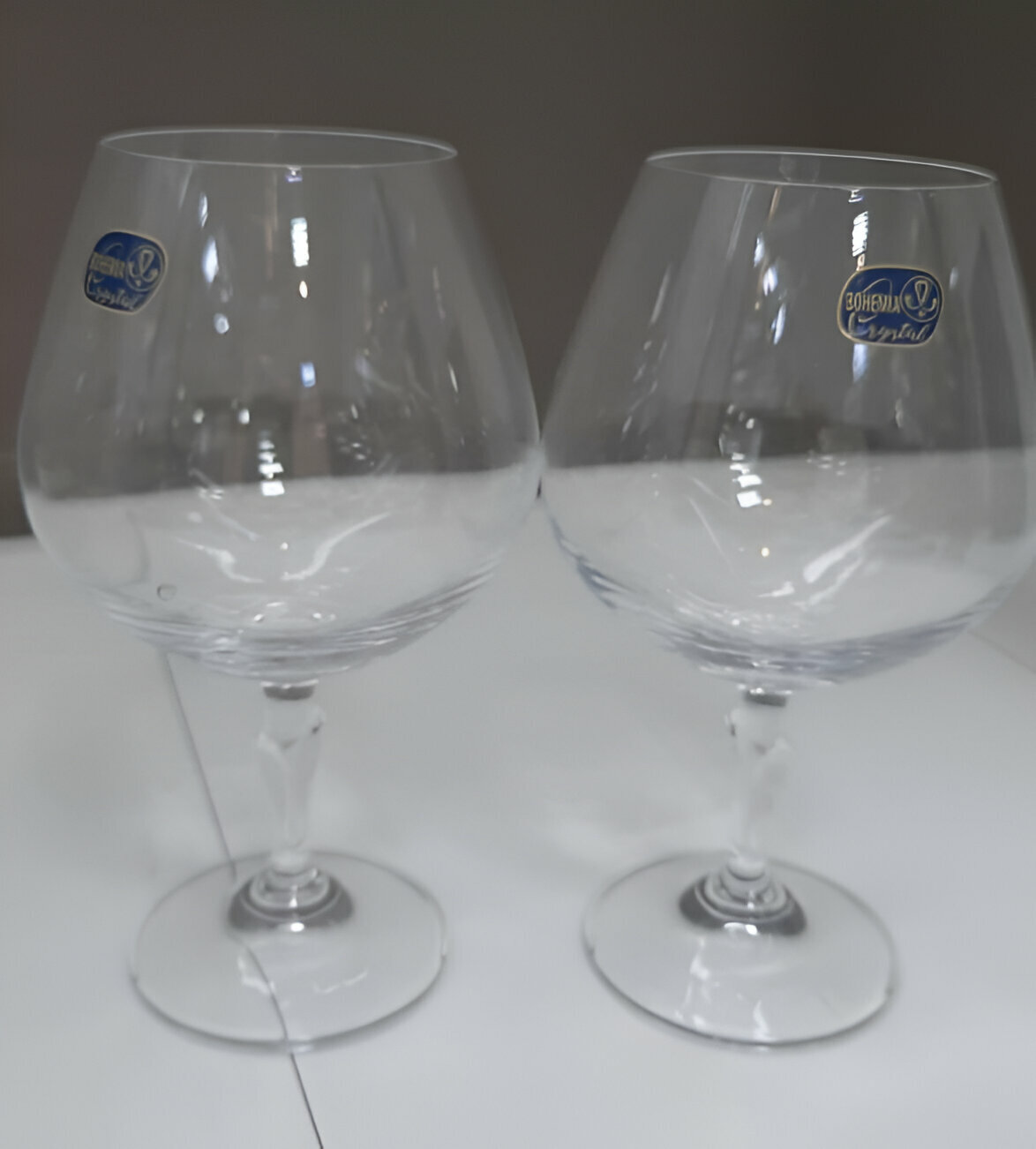 Набор фужеров Bohemia Crystal "Бриджита", для бренди, 400 мл