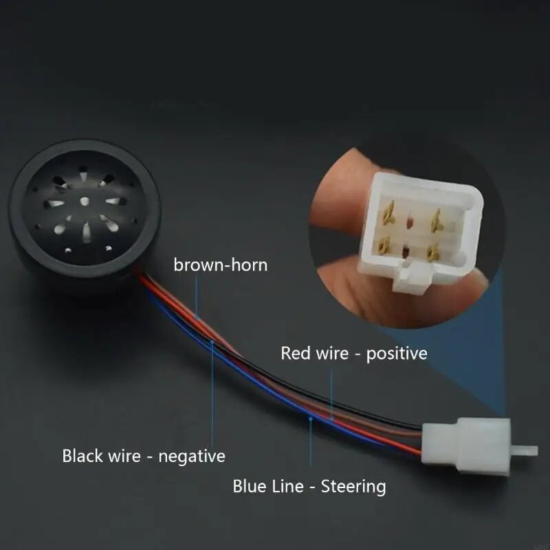 K0AF Bike Horn Electric Horn 48V 60V Универсальный электрический мотоцикл.