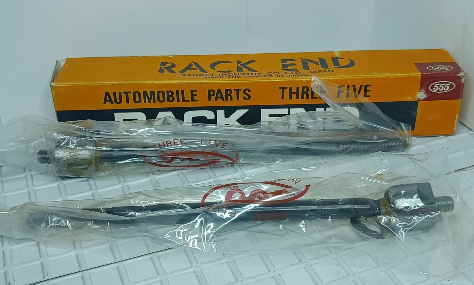 Тяга рулевая 555 передняя левая/правая арт. SR-3570 SR3570 (R/L )RAUM EXZ10; EL5#, NL5#(94-) комплект 2 шт.
