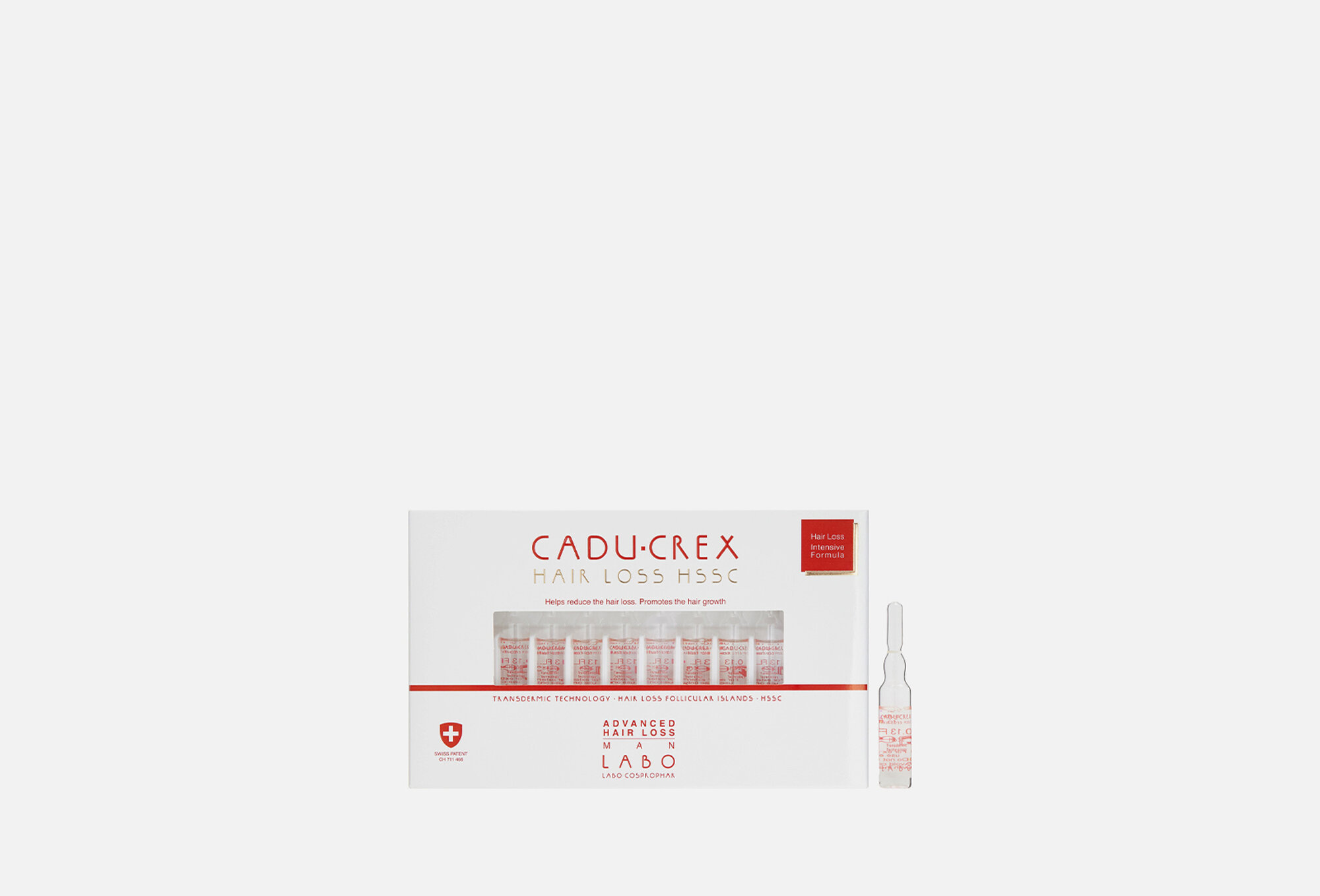 Ампулы при прогрессирующем выпадении волос CRESCINA CADU-CREX HSSC Advanced