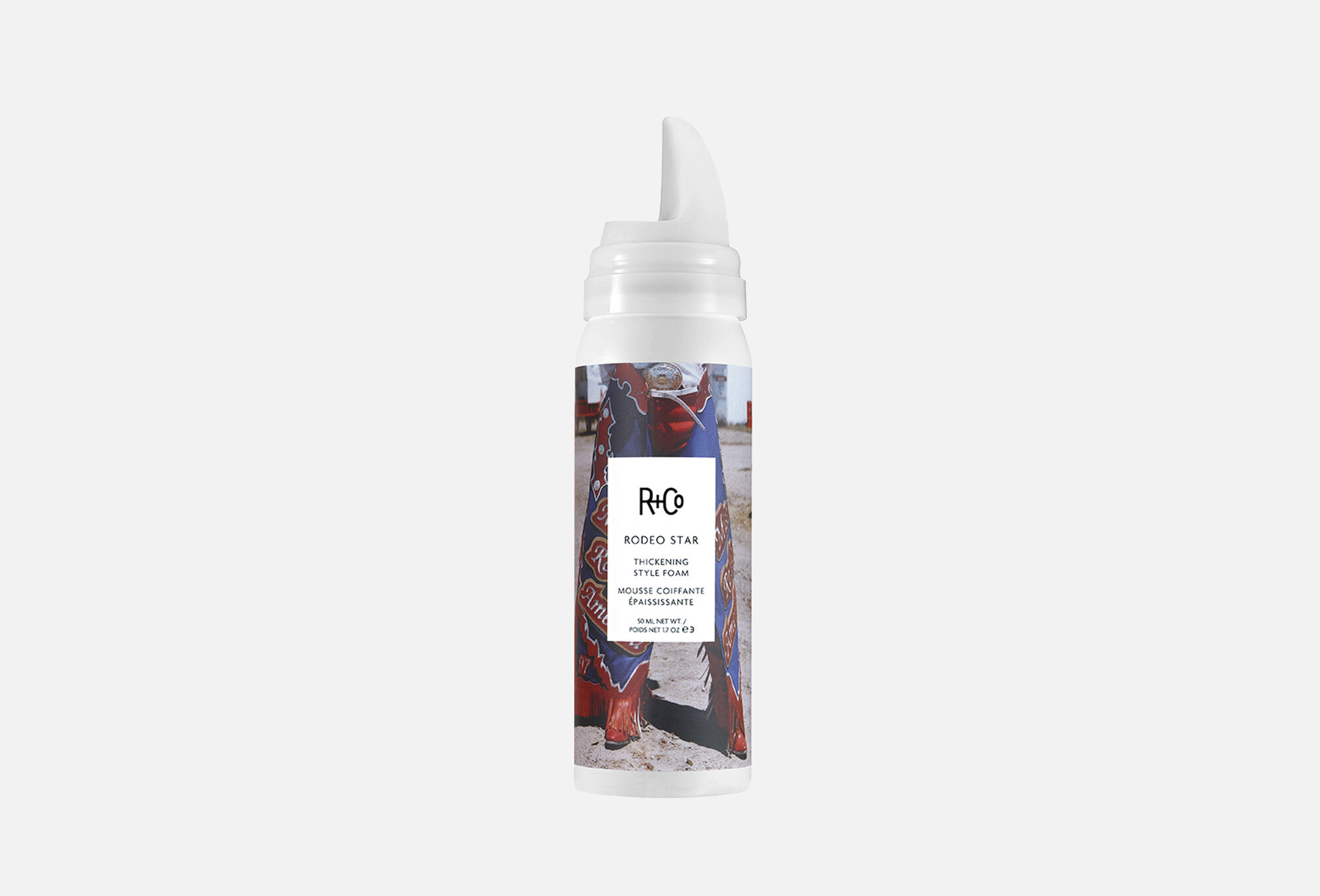Уплотняющий мусс для объема (тревел) R+CO RODEO STAR Thickening Style Foam (travel) 50 мл