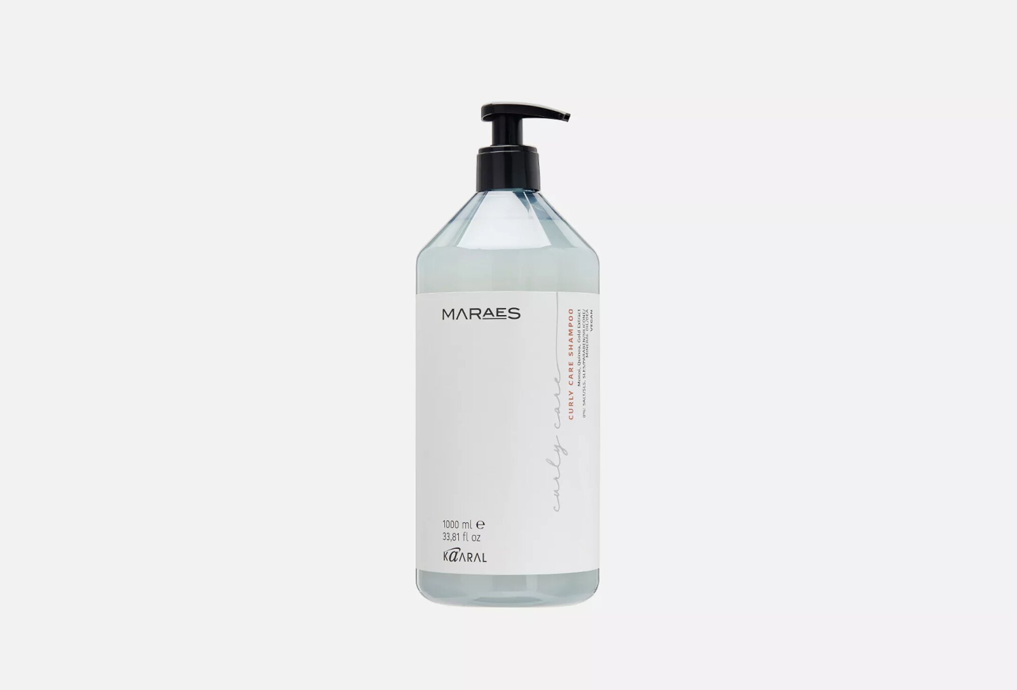 Восстанавливающий шампунь для кудрявых волос KAARAL Maraes Curly care 1000 мл