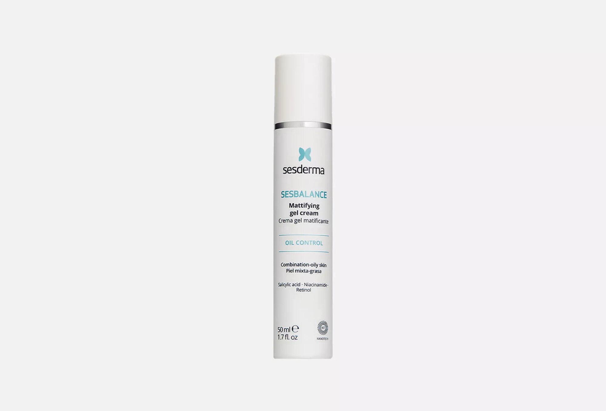 Крем-гель себорегулирующий для лица SESDERMA SESBALANCE Sebum-regulating gel cream 50 мл