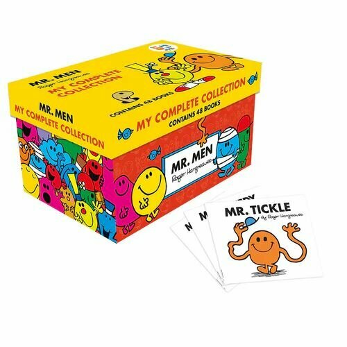 Набор книг MR. MEN - MY COMPLETE COLLECTION 48 BOOK BOX SET - BRIGHT GIFT FOR TEACHERS