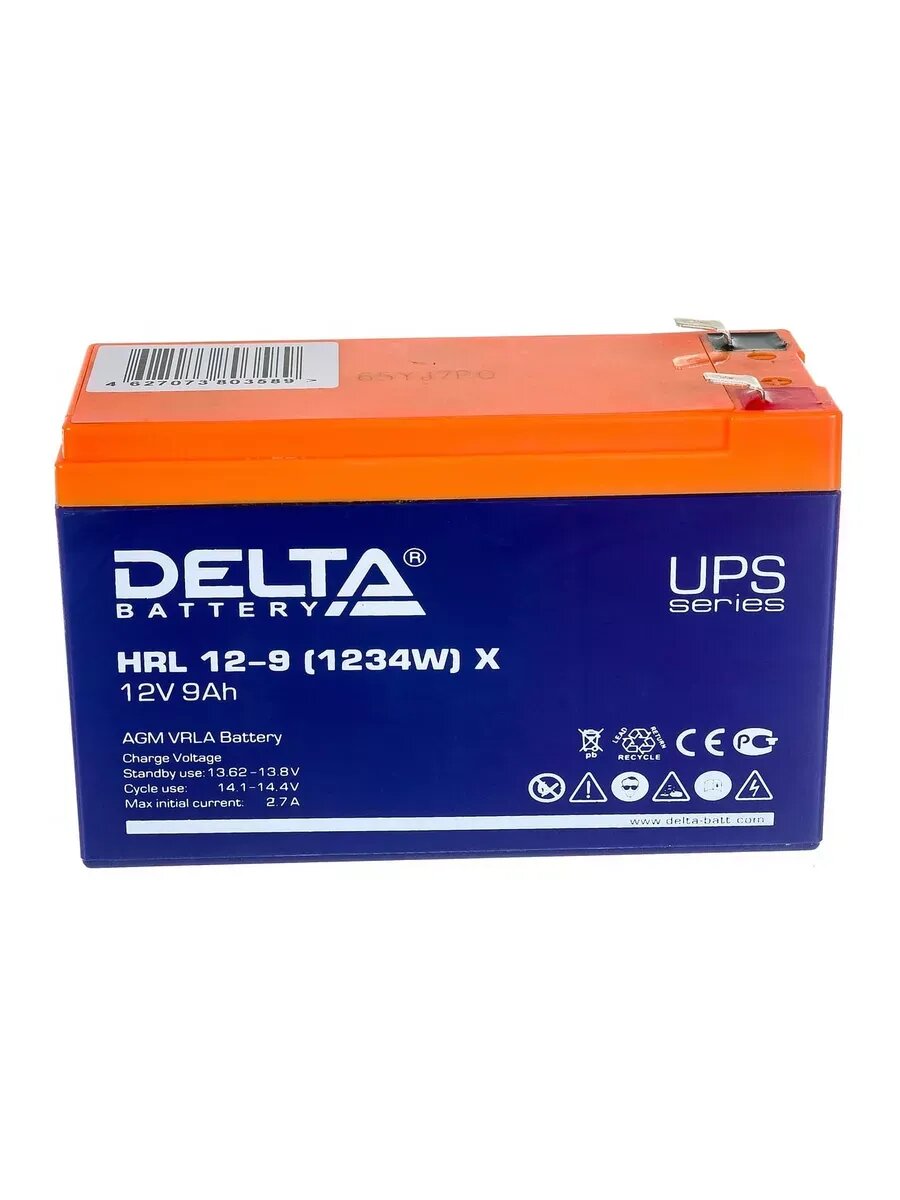 Батарея для ИБП HRL 12-9 (1234W) X 12В 9Ач