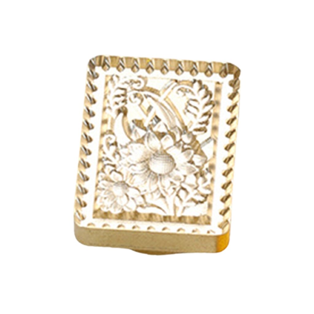 Рельефная восковая печать неправильной формы Обращено к солнцу