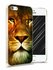 Чехол на Apple iPhone 5/5S/SE / Айфон 5/5S/SE с принтом "Лев арт 8"