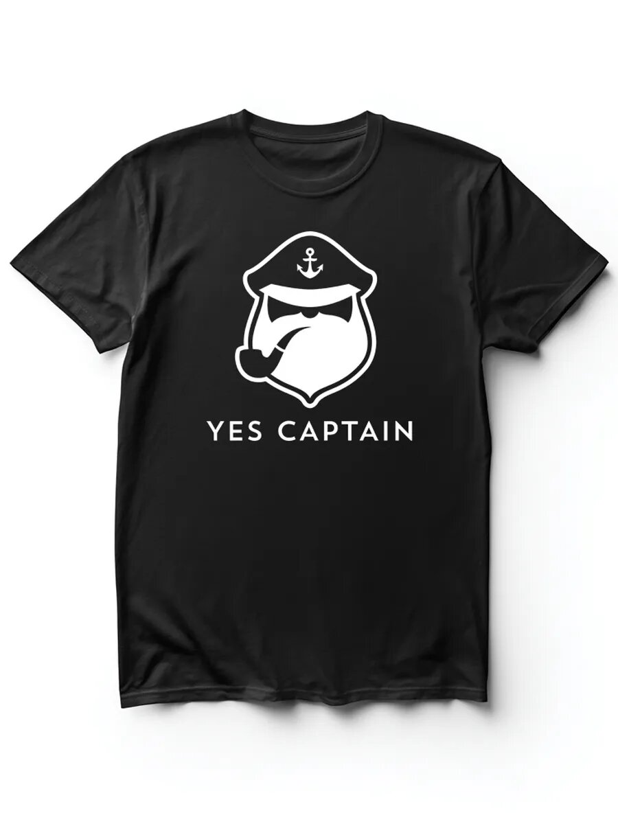 Футболка да капитан корабля