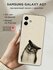 Силиконовый чехол на Samsung Galaxy A07/A08 / Самсунг А07/А08 с принтом "Сова"