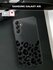 Чехол на Samsung Galaxy A15 / Самсунг А15 с принтом "Окрас леопарда фон черный",...
