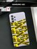Чехол на Samsung Galaxy A32 / Самсунг Галакси А32 с принтом "Warning!", прозрачн...