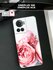 Чехол на OnePlus 10R/Ace / Ван Плас 10R/Ace с принтом "Пионы на белом"