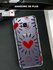 Чехол на Samsung Galaxy S8 + / Самсунг Галакси С8 Плюс с принтом "Бордовые сердц...