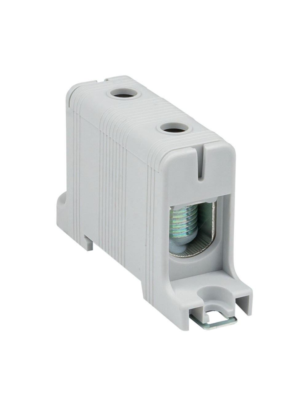 Клемма на 2 провода КСВ 16-95 16-95 кв. мм с пастой (plc-kvs-16-95-gray)