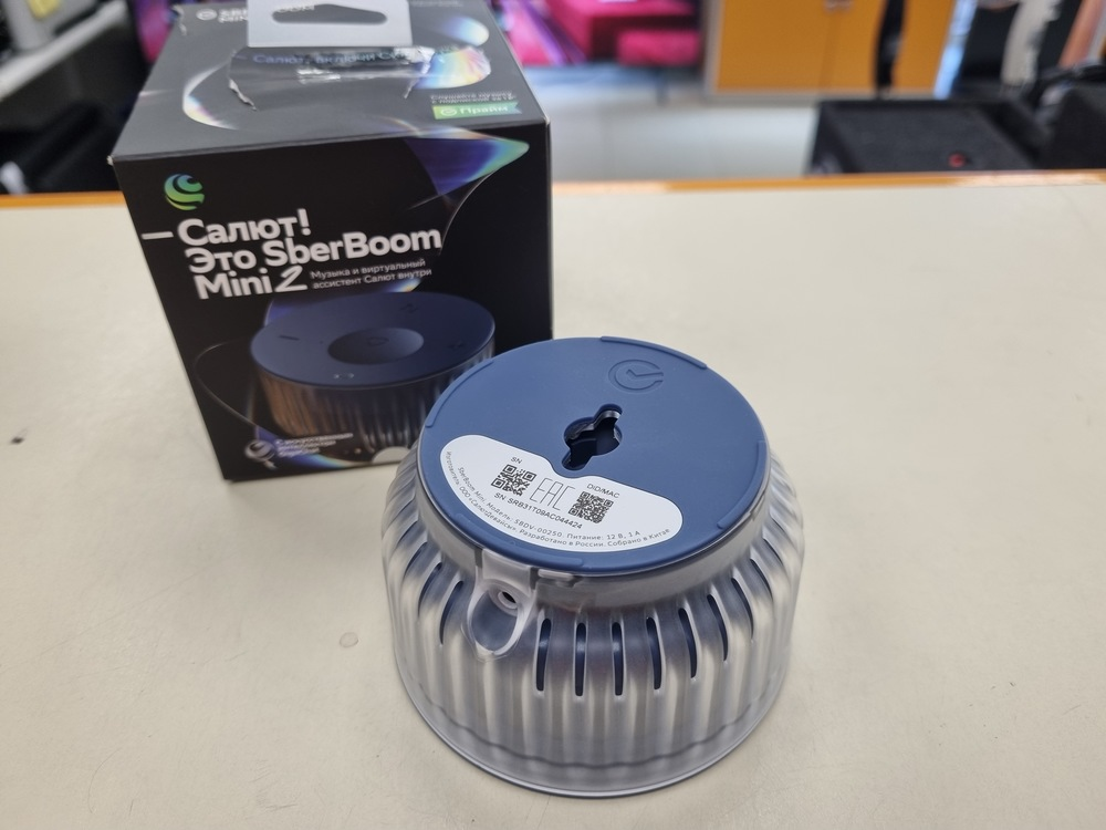Портативная акустика SberBoom Mini Б/У