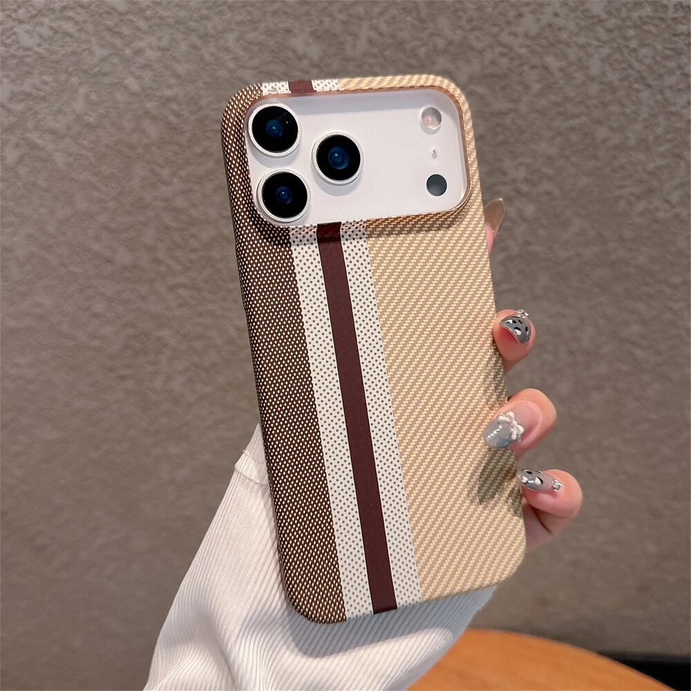 Тонкий Жесткий Чехол Из Карбонового Волокна Для iPhone 18 Pro Max 17 16 Pro 15 14 iPhone17 Pro, A06