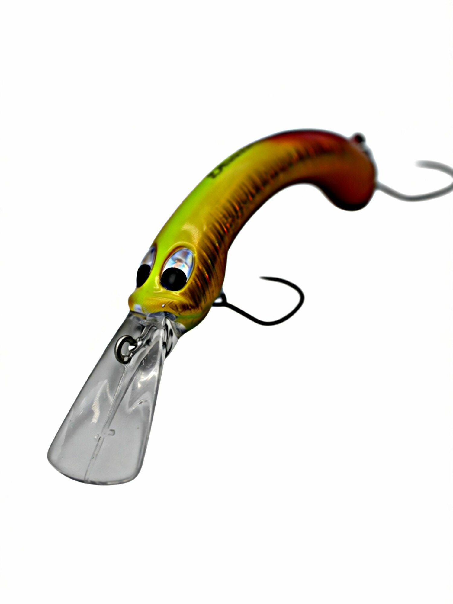 Воблер De La Mucho HF для форели, 50 мм, 3.2 г плавающий минноу с активной игрой и ярким окрасом