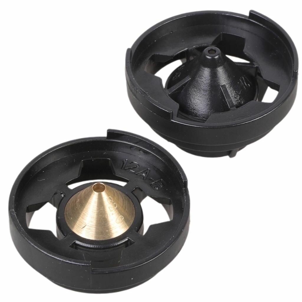 2 шт. набор сопел из нержавеющей стали 1.8мм 2.6мм для электрических краскопультов