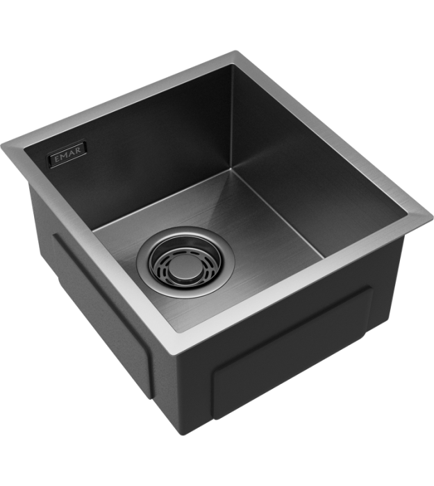 Мойка кухонная Emar PVD EMB-130 PVD Nano Dark