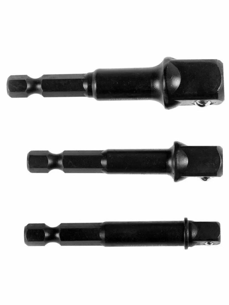 3 шт, набор адаптеров для торцовых головок