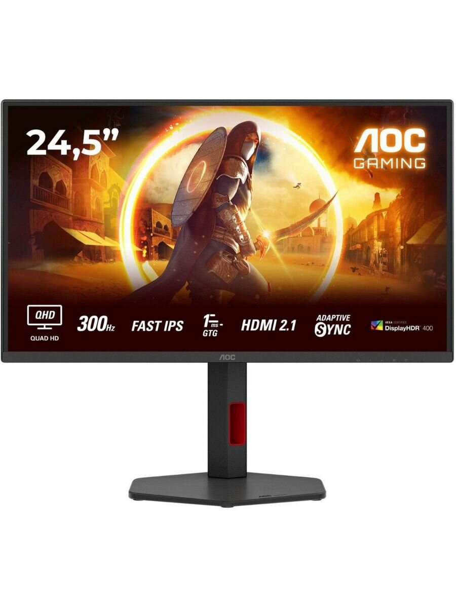 Монитор AOC Q25G4SR, черный