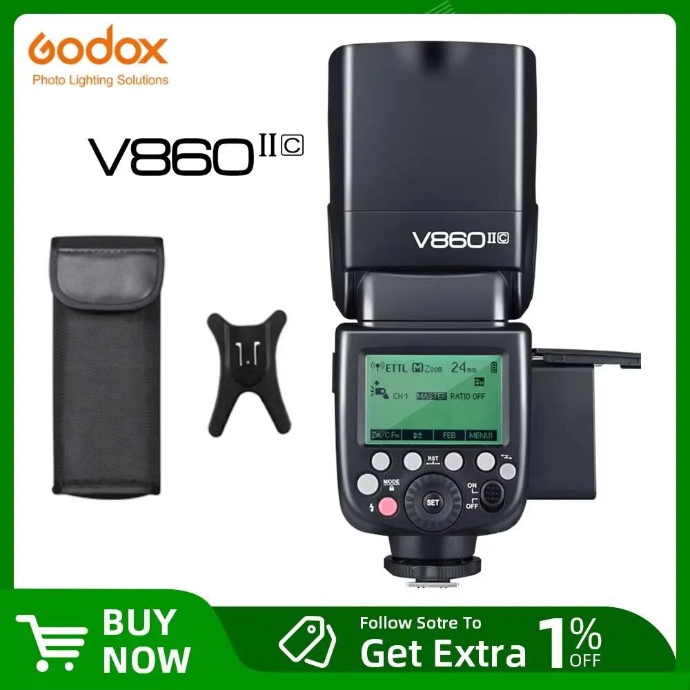 Godox V860II TTL Вспышка V860II-N for Nikon