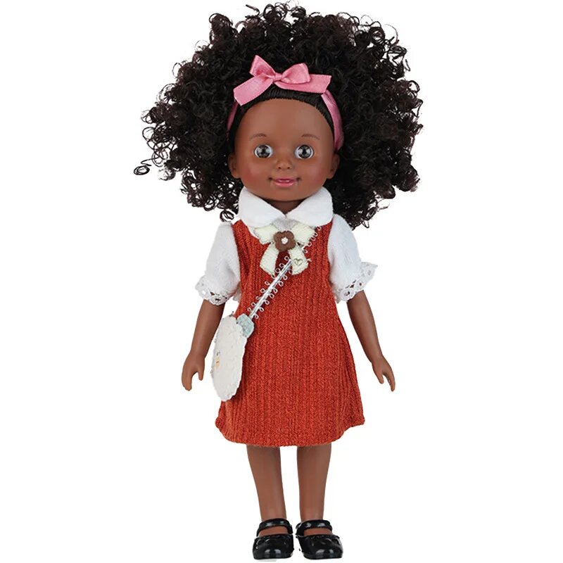 Кукла девочка с кудрявыми волосами, 25cm Doll D