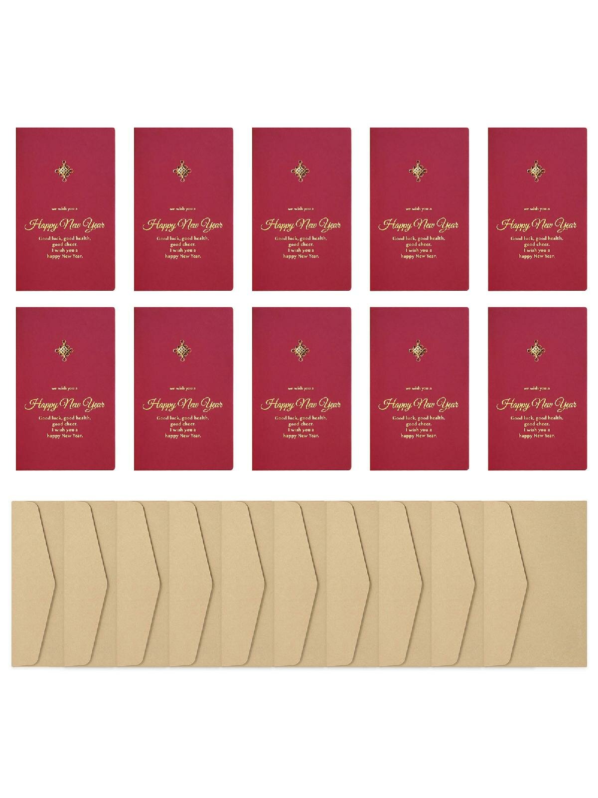 3D Поздравительная открытка 2025 года Змеи с конвертом для друзей-мужчин и женщин