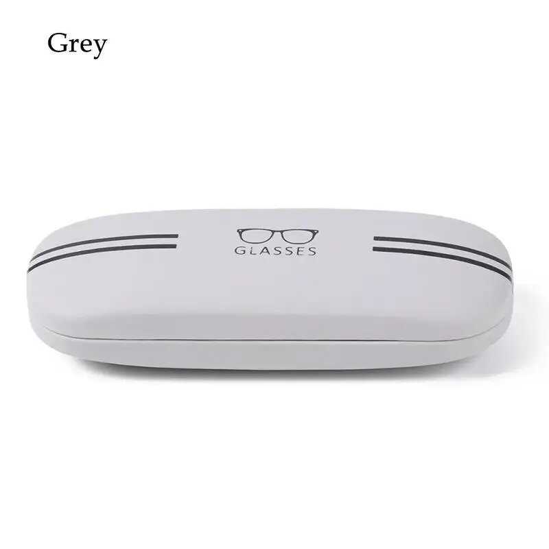 Жесткий футляр для очков металлический Белый, A2