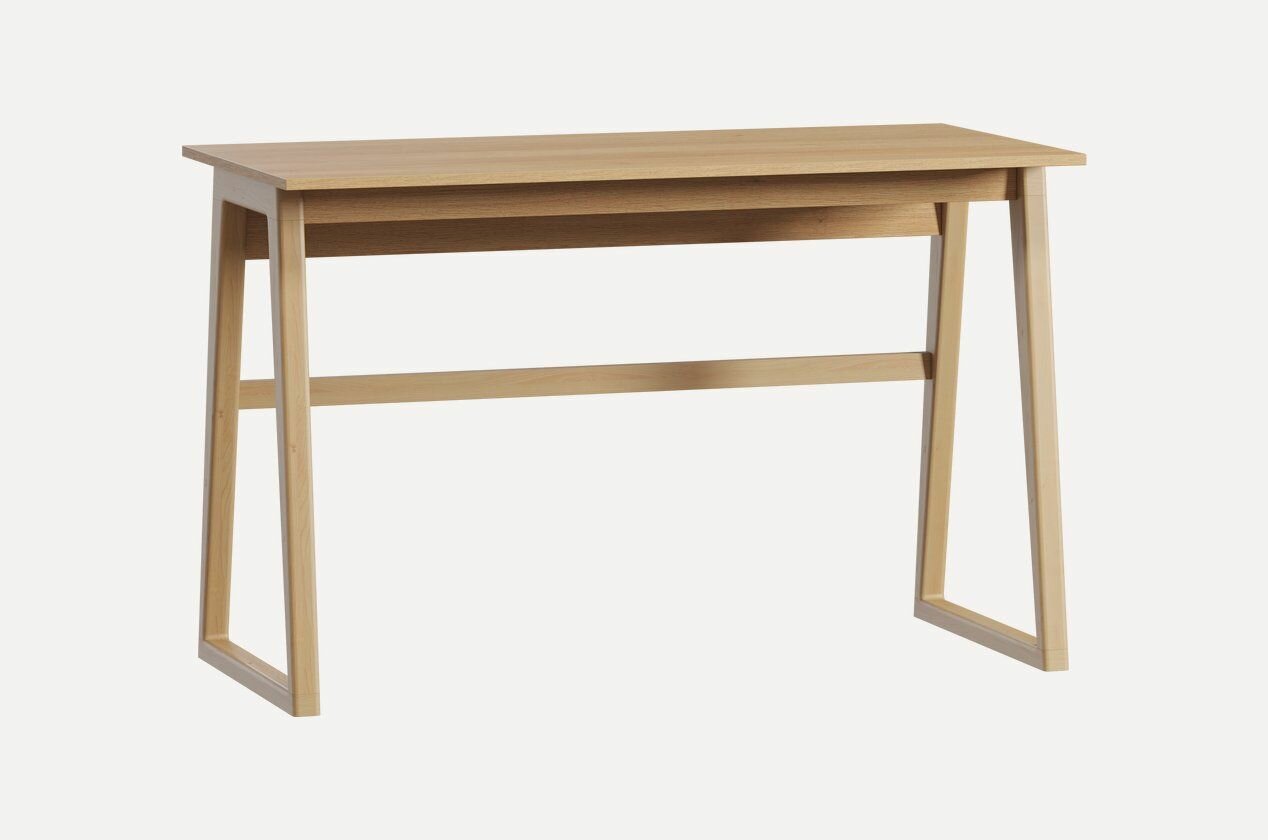 Письменный стол Divan.ru Берлин-1 Oak, 120х56х76 см, бежевый