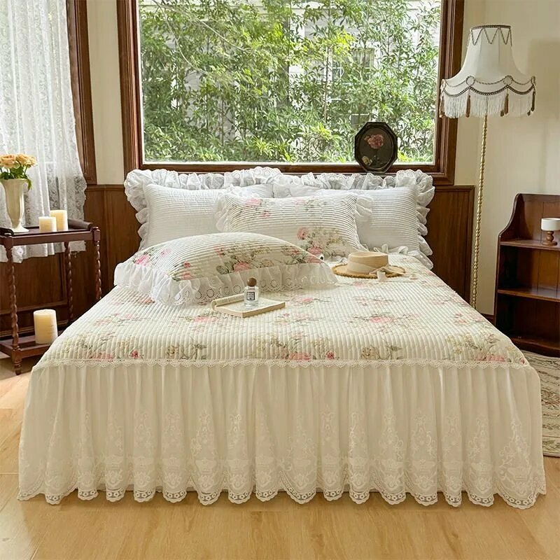 AiWinsure Покрывало cotton bedspread, Хлопок с размерами: 200 см х 150 см