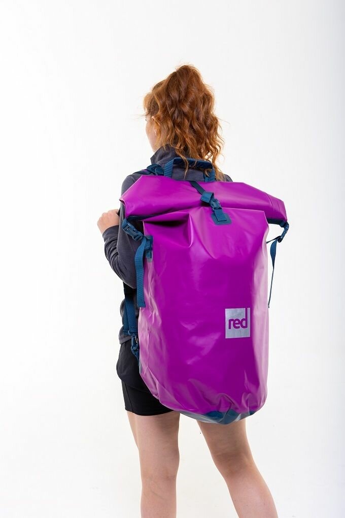 Гермомешок гермосумка для сапборда непромокаемый RED ORIGINAL Roll Top Dry Bag V2 60L venture purple