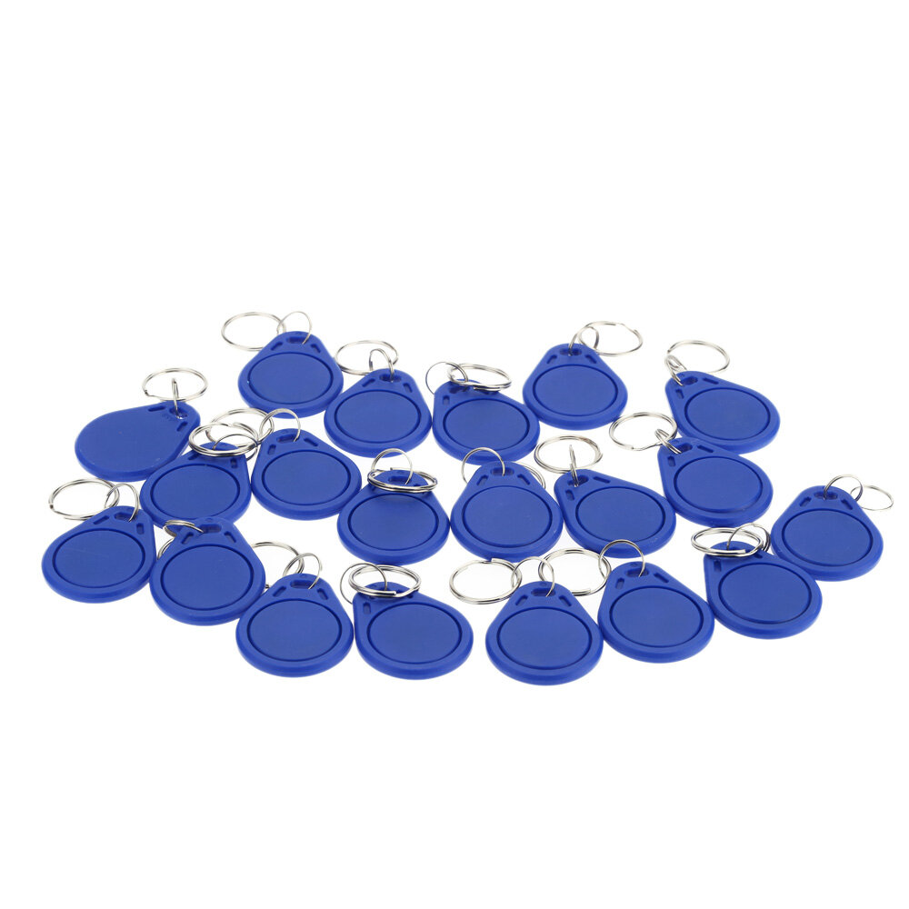 20 шт. Перезаписываемые RFIDбрелоки 125 кГц для копирования ключей и карт доступа