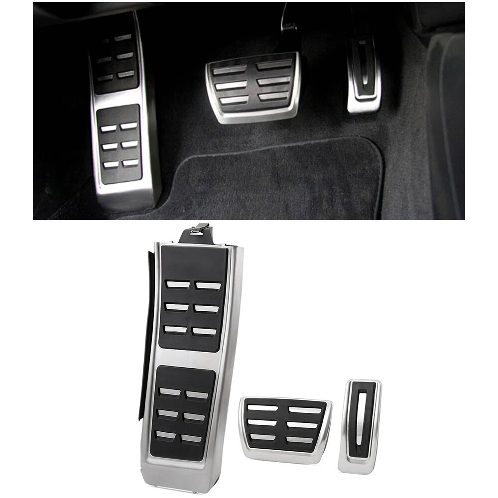 Автомобильные педали для Audi A4 B8 S4 RS4 Q3 A5 S5 RS5 8T Q5 8R SQ5 A6 C7 A7 S7 AT With Rest Pedal
