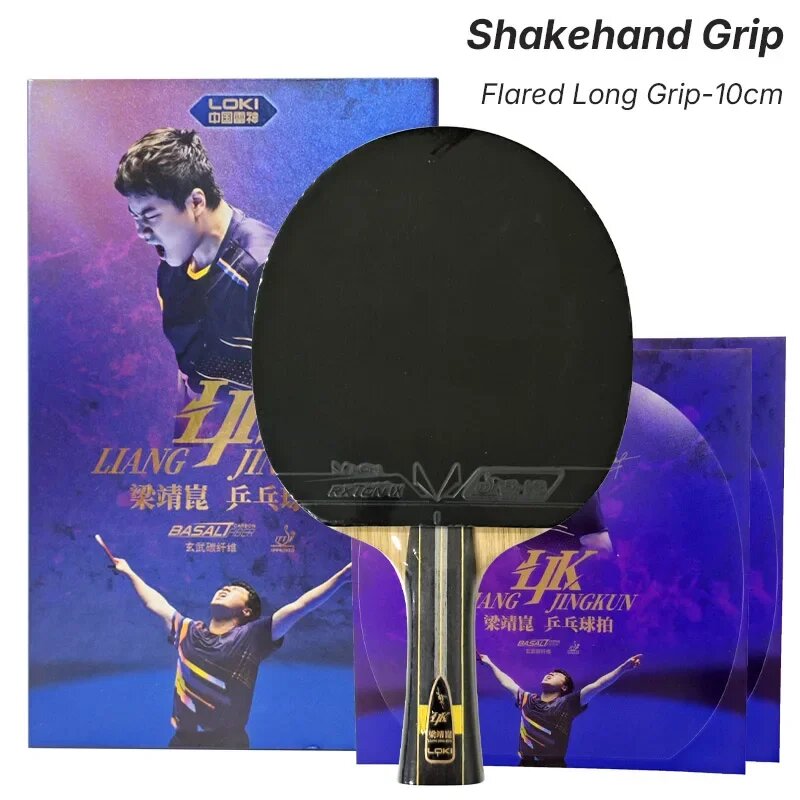 Ракета для настольного тенниса LOKI Liang Jingkun, Long handle FL