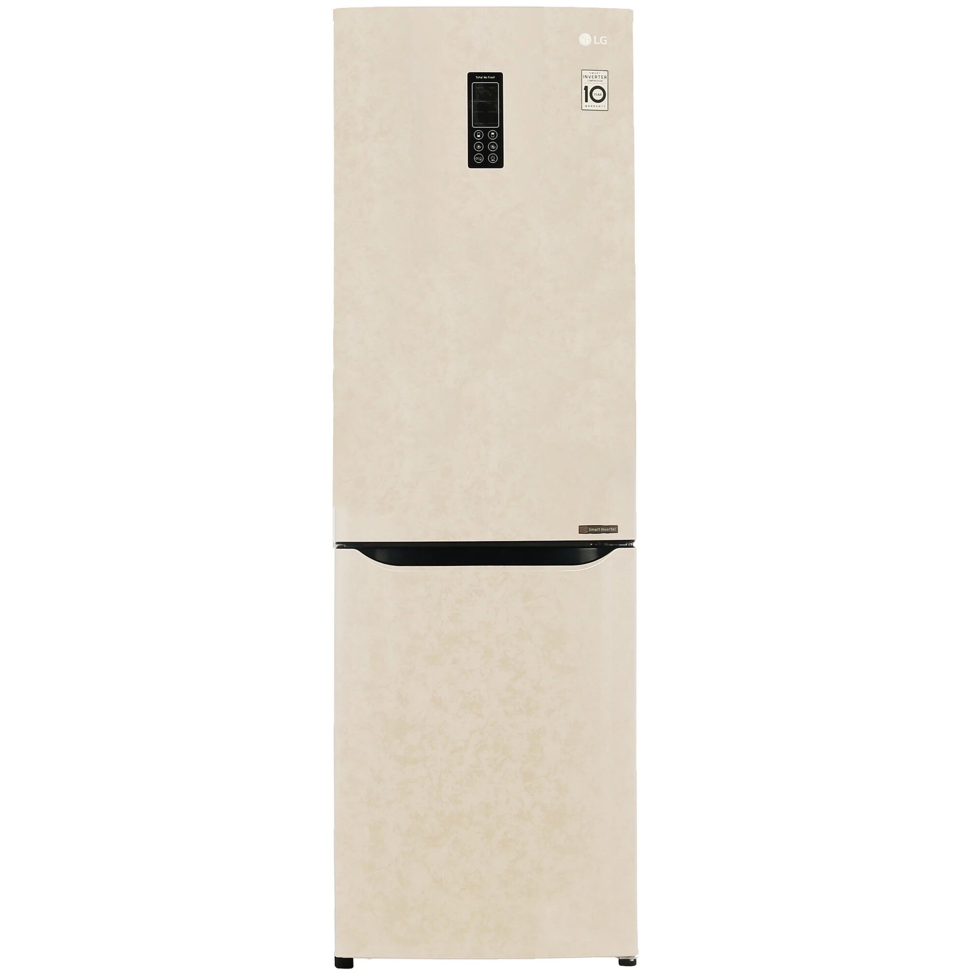 Холодильник LG GA-B419SEUL 302(223/79) л, Total No Frost, бежевый