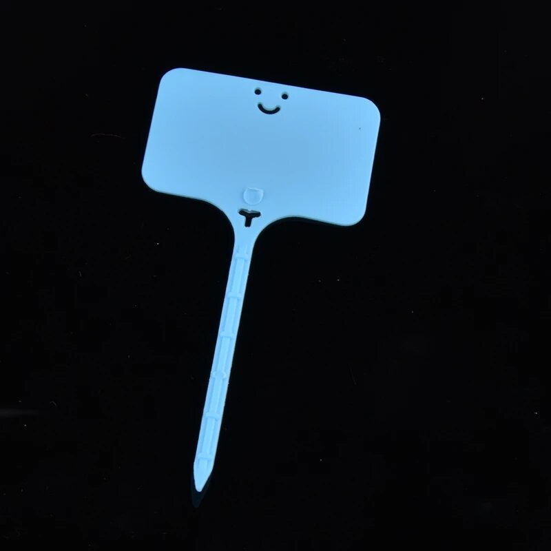 30 шт. пластиковые водонепроницаемые бирки для растений, садовые цветы, овощи в горшке, бонсай, сочная этикетка, Т-образная форма, детский маркер, табличка 49*96 мм